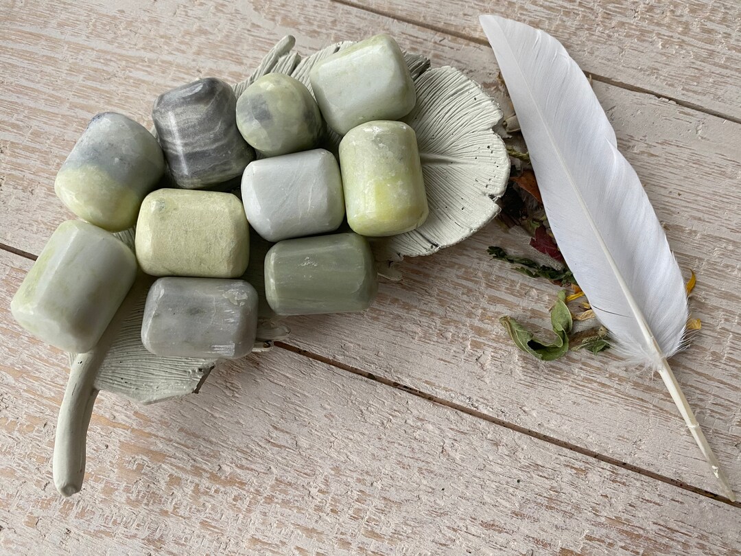 Tumbled Infinite Stone Infinite Serpentine - Etsy