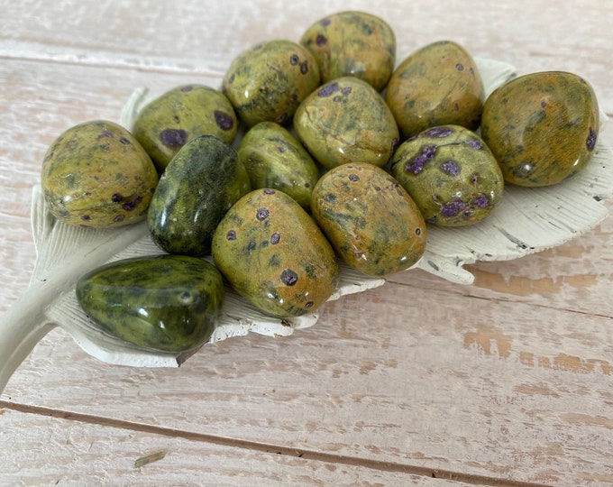 Tumbled Australian Atlantisite Crystals/atlantis Stone/serpentine ...