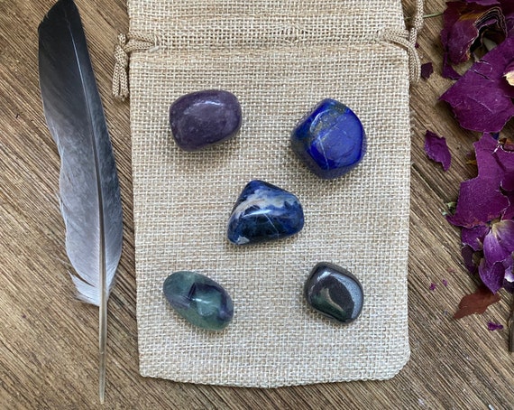 Crystals for Attention & Focus Kit - Etsy