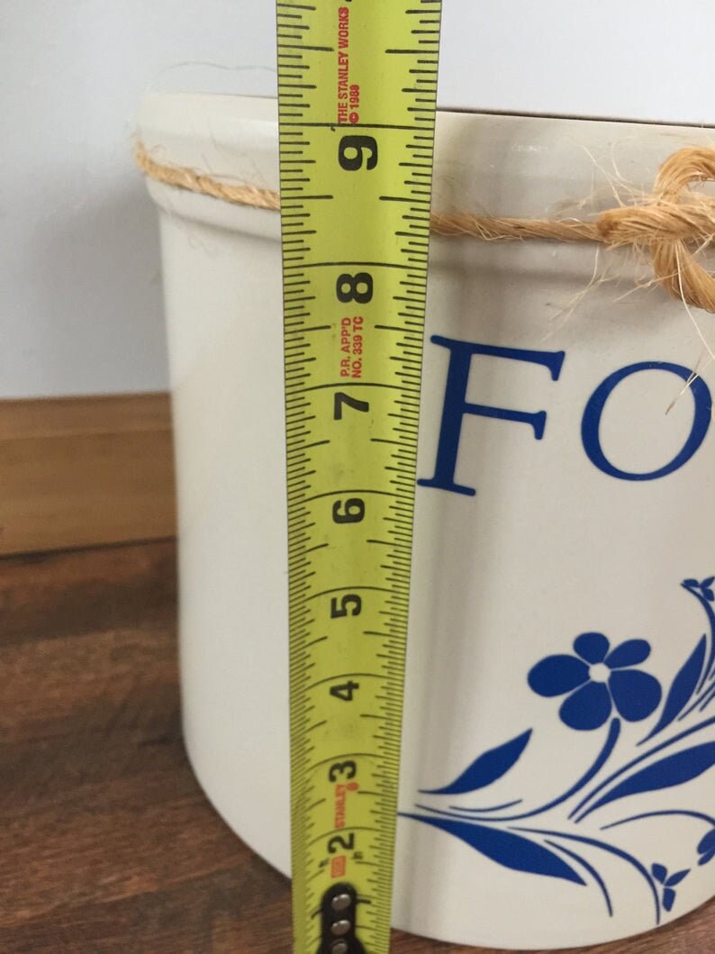 Personalized Crock, New 2 Gallon Crock, Accent With Flower Design ...