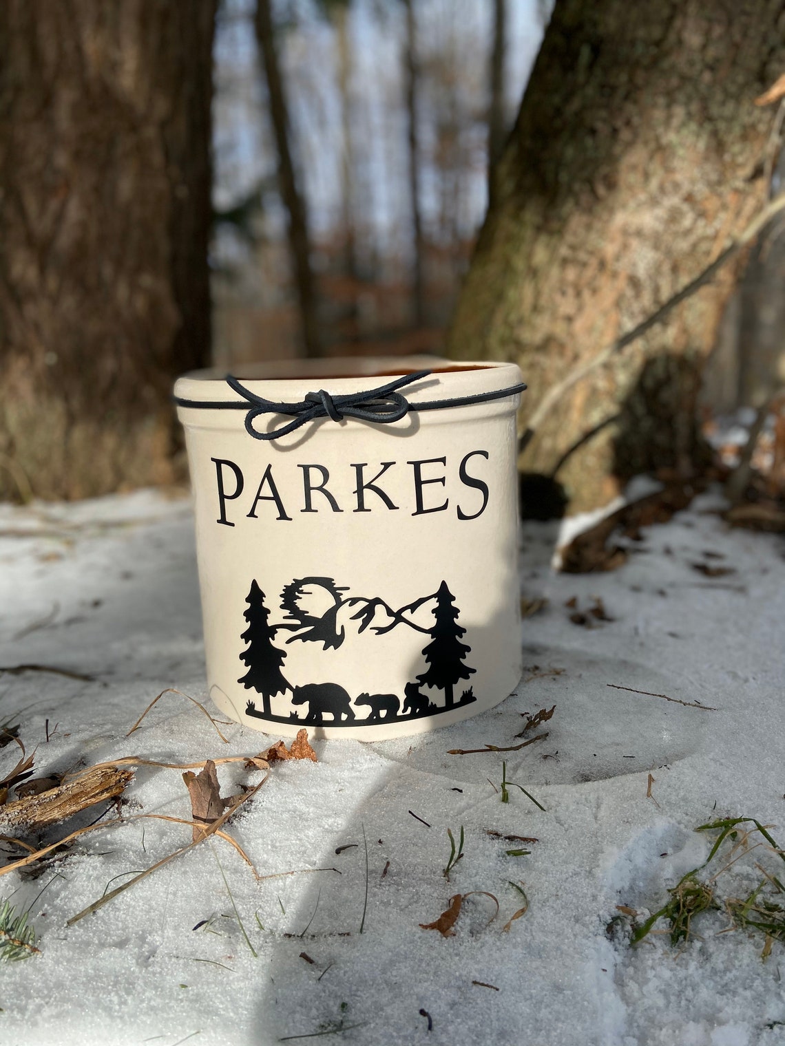 Cabin Porch Decor Bear Porch Decoration Black Bear | Etsy