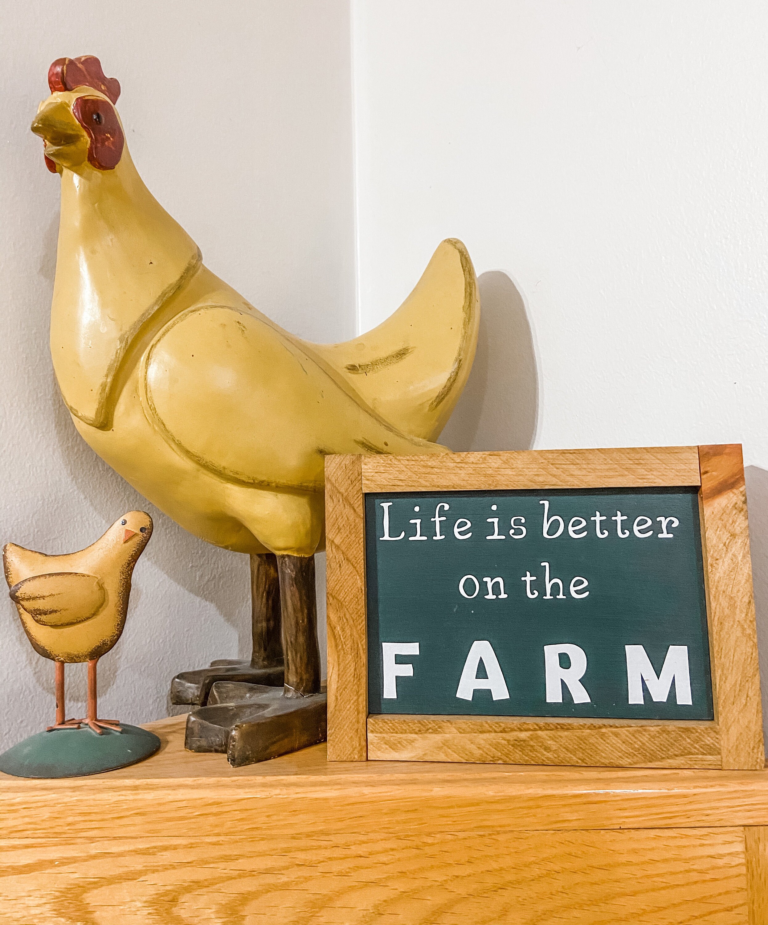 Life Is Better on The Farm Sign Farm Sign Farm Quote Sign | Etsy