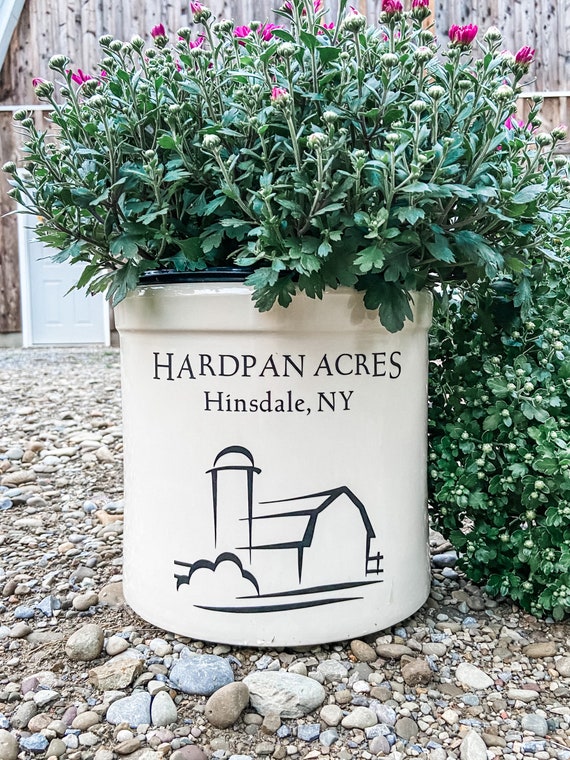 Personalized Name Crocks