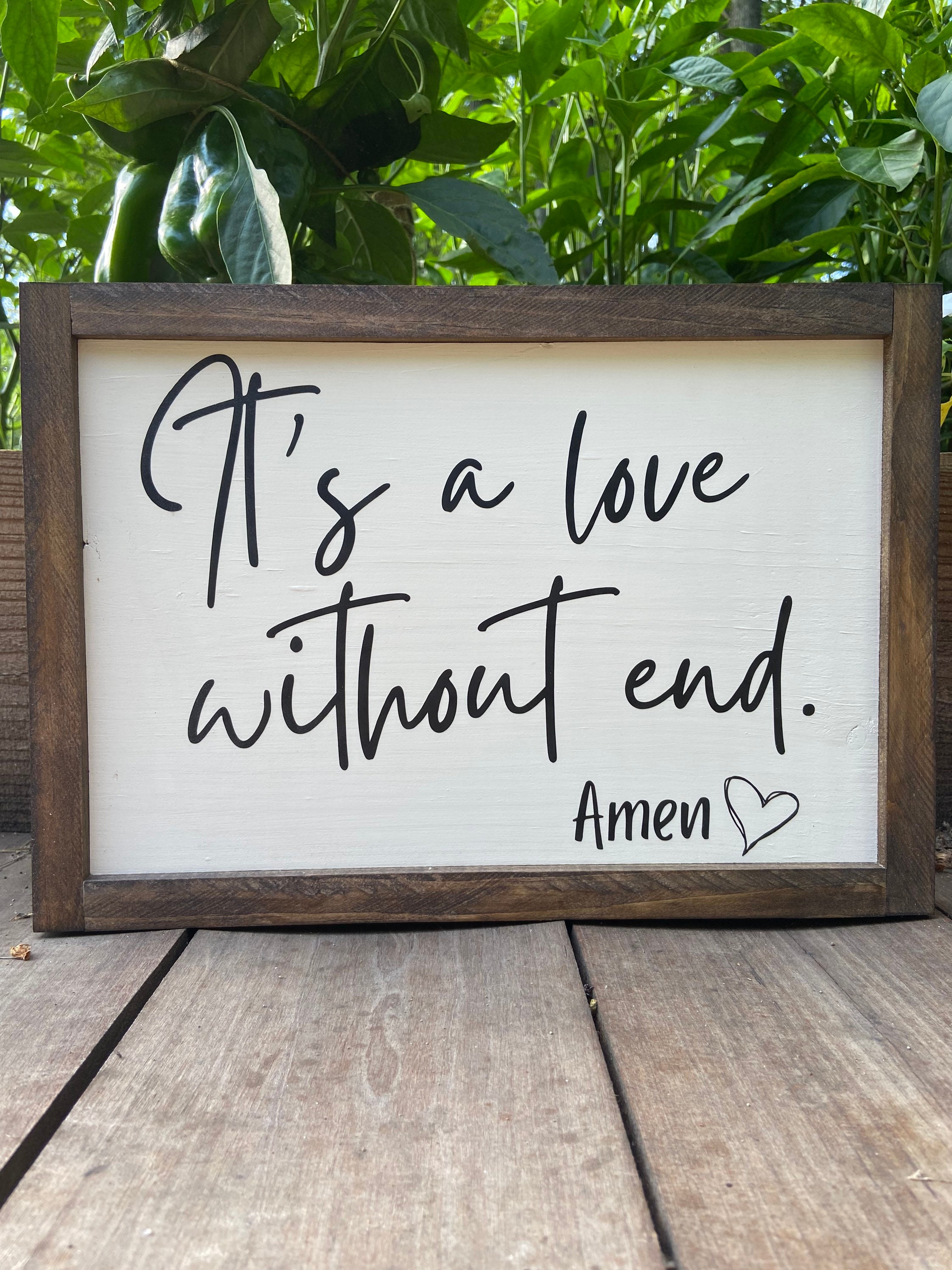 It's a Love Without End Amen Gift for George Strait Fan | Etsy