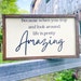 Positive Quote Sign, Life is Pretty Amazing Sign, Large Inspirational ...