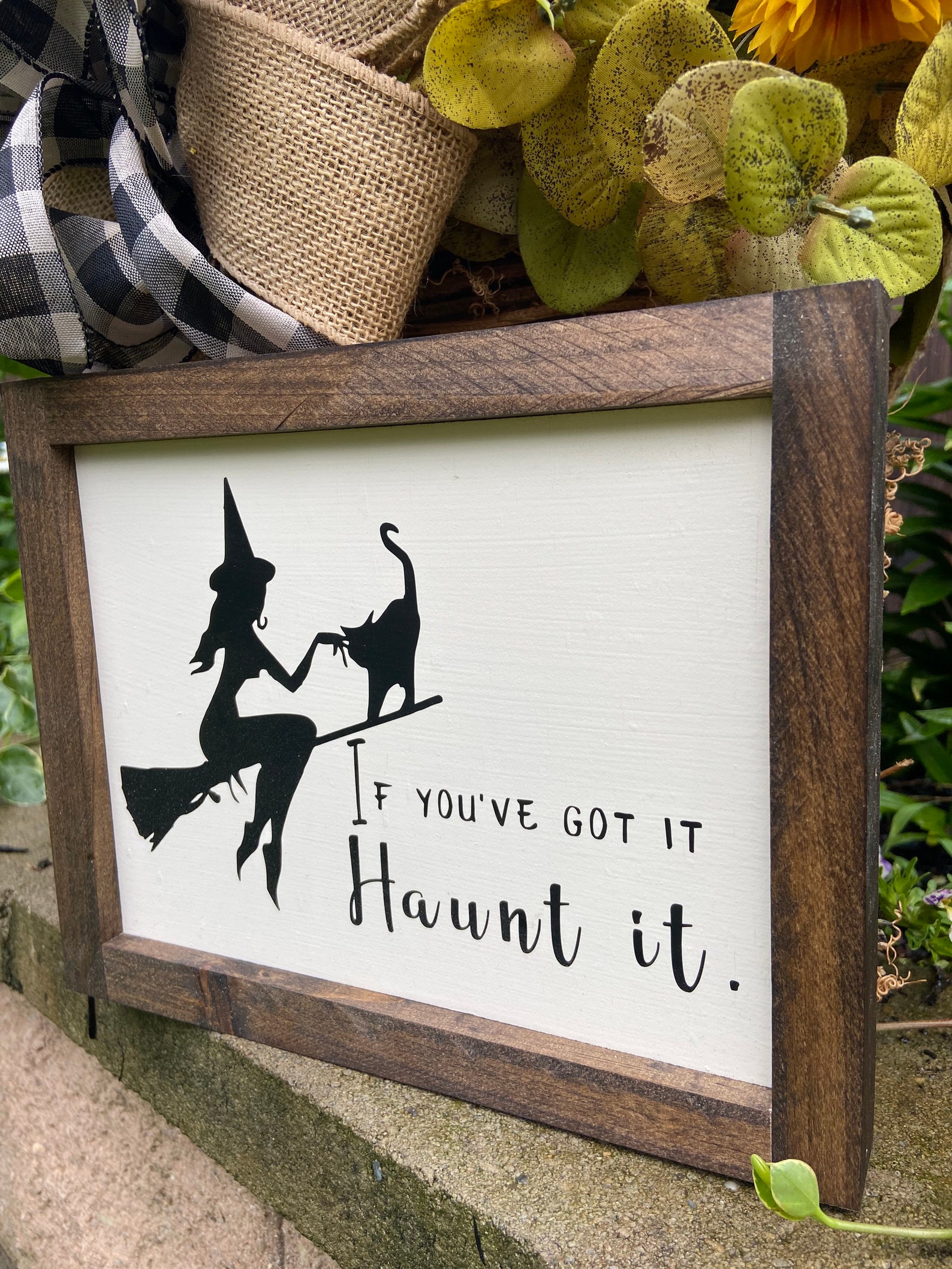 Funny Witch Sign Fall Wall Hanging Funny Witch Decor Sexy | Etsy