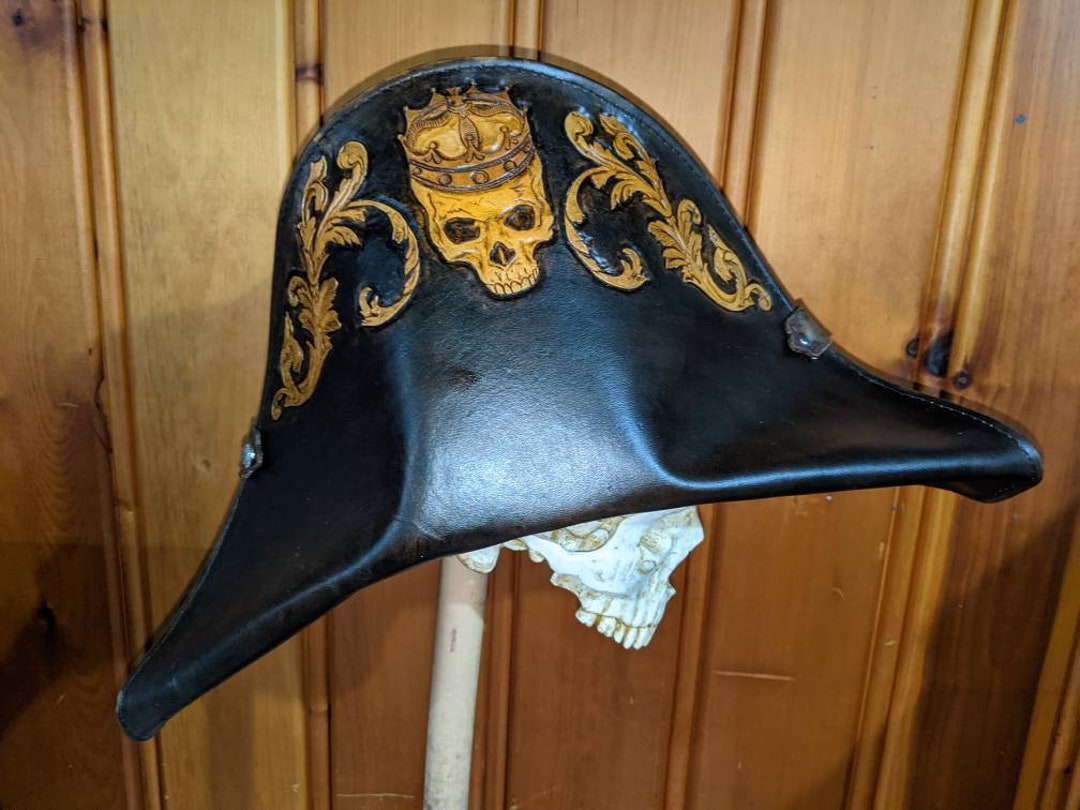 Commodore Style Pirate Hat - Etsy