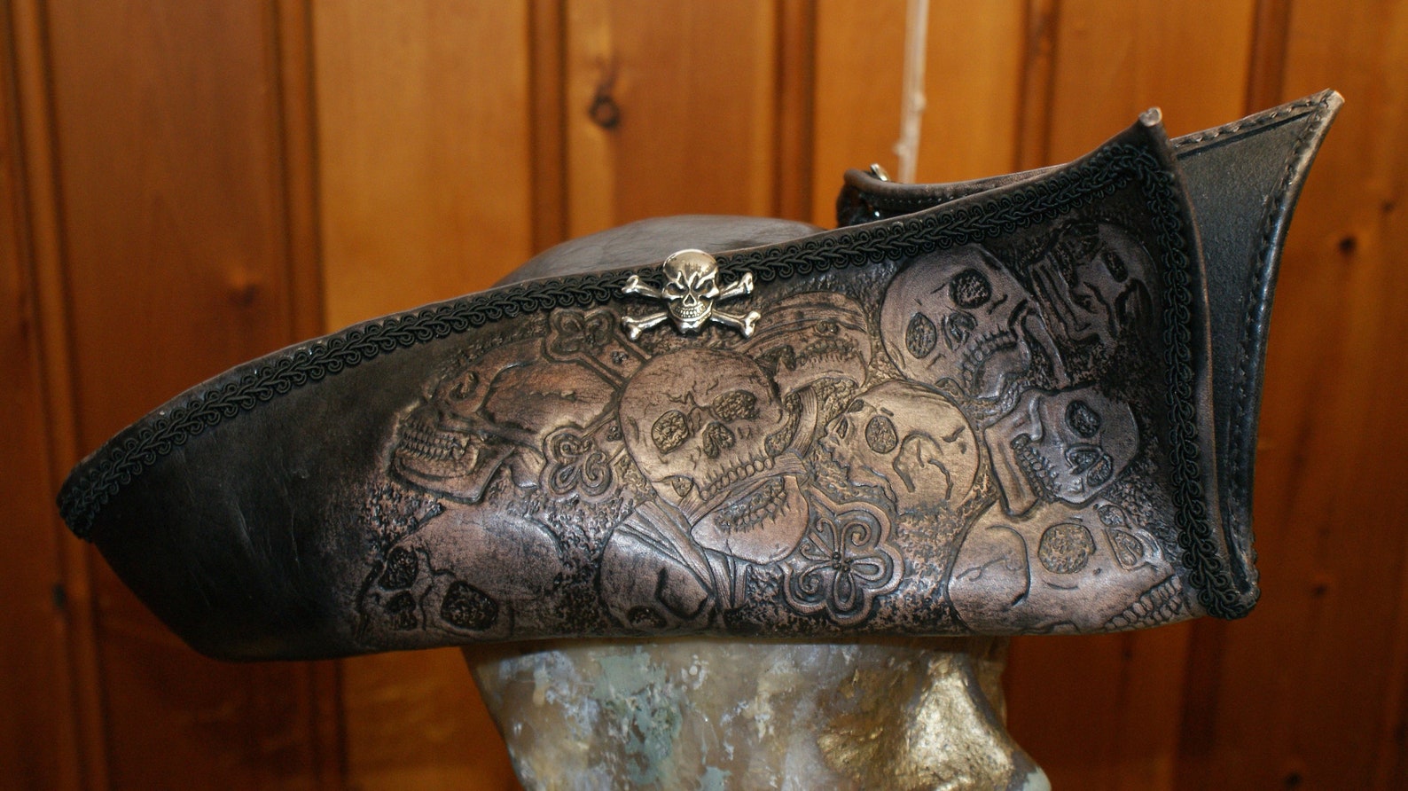 Davy Jones Style Pirate Hat - Etsy