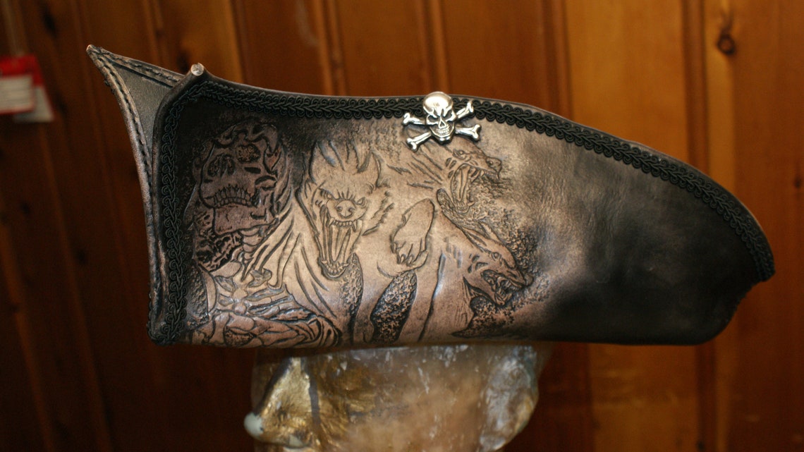 Davy Jones Style Pirate Hat - Etsy