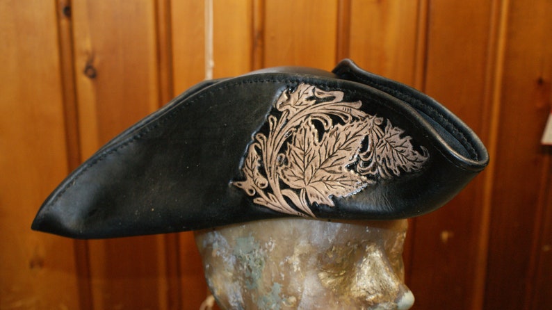 Custom Leather Tricorn / Pirate Hats - Etsy