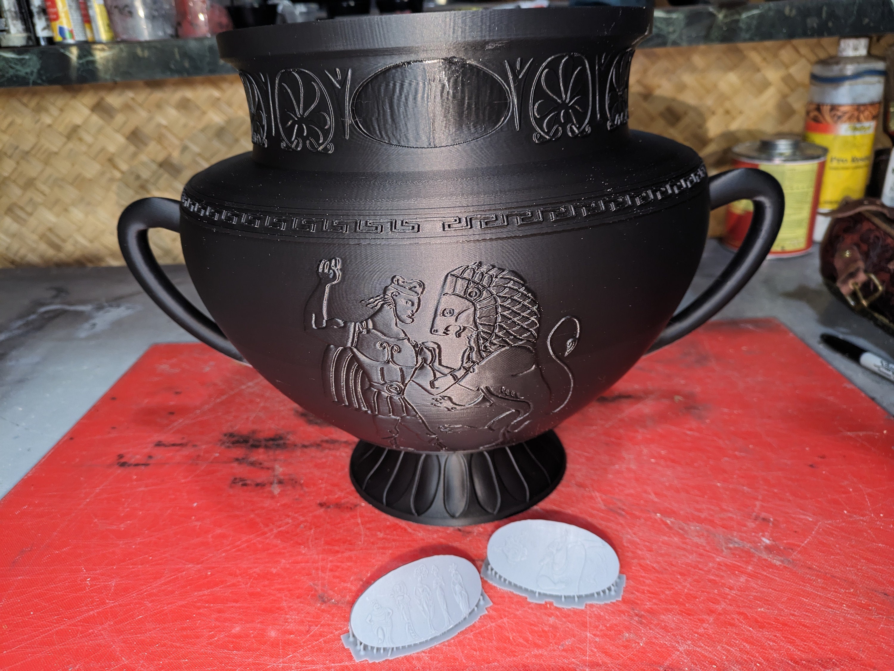 Hercules Vase: Mythical Home Decor, 3D Printed - Etsy