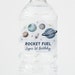 Editable Outer Space Water Bottle Labels Astronaut Party Decor Space ...