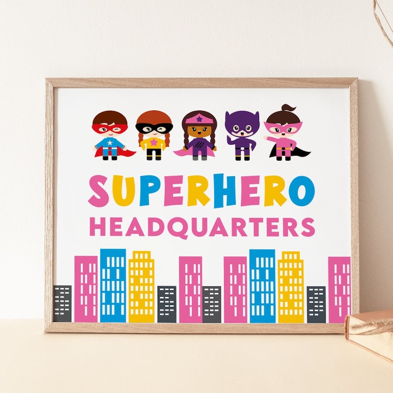 Superhero Signs - Etsy