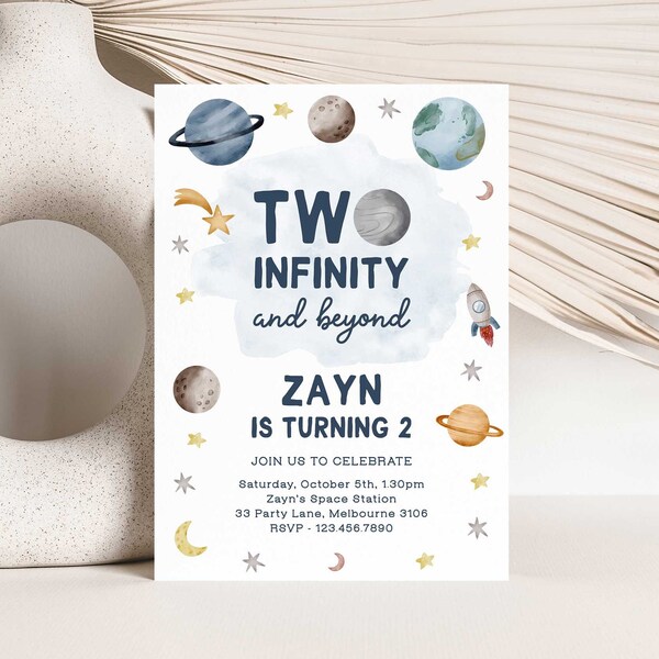 Two Infinity and Beyond Birthday - Etsy