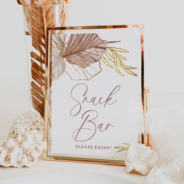 Snack Bar Template - Etsy