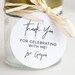 Simple Circle Thank You Tags INSTANT DOWNLOAD Printable Round Favor ...
