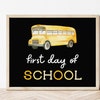 First Day of Prep Sign, Printable First Day Sign, Editable Back to ...