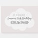 Editable Cloud Birthday Party Invitation Download Printable Digital ...