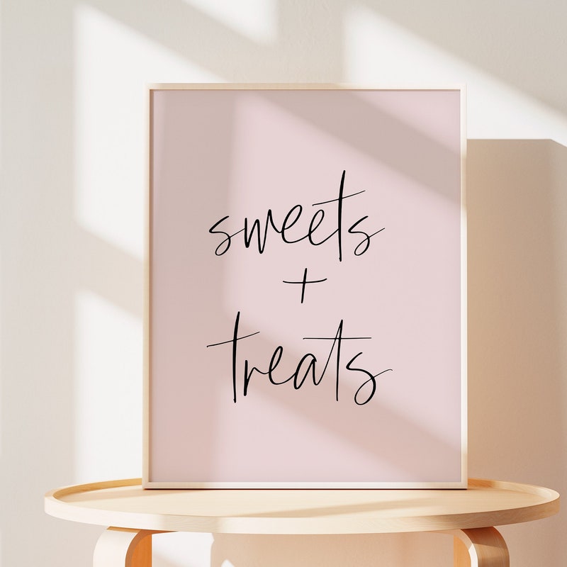 Sweets Party Sign - Etsy