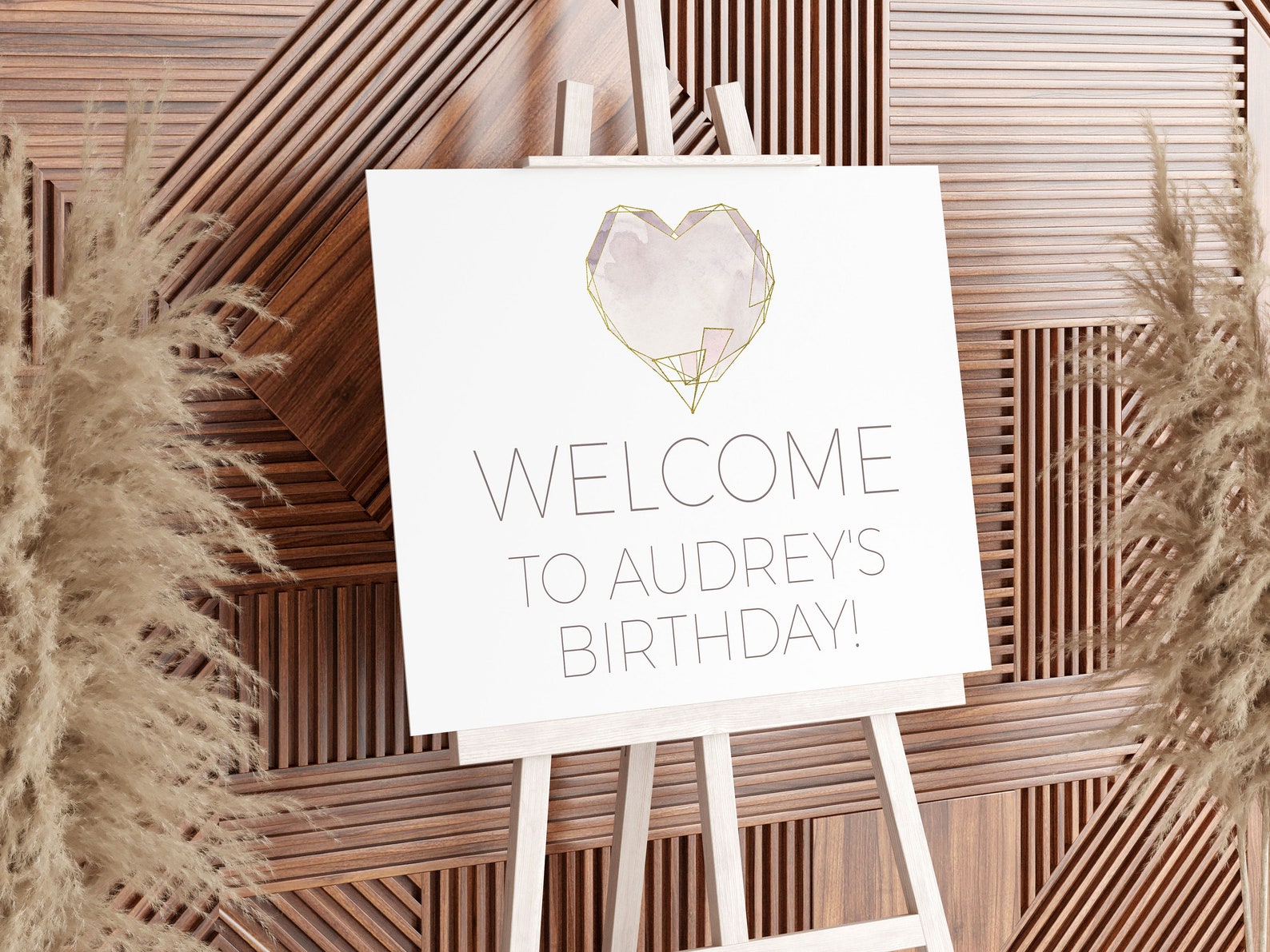 Editable Birthday Welcome Sign Birthday Welcome Poster INSTANT - Etsy