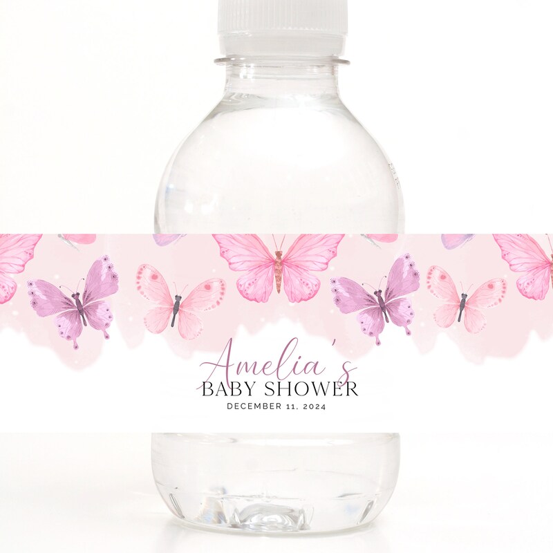 Butterfly Bottle Favor - Etsy