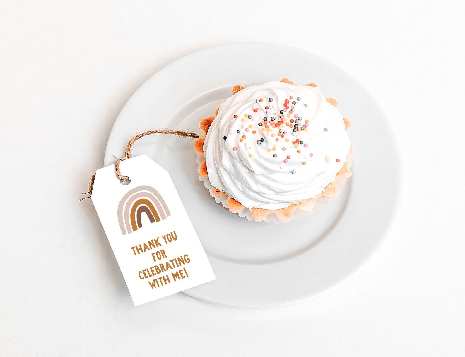 Editable Rainbow Favor Tag Rainbow Gift Tags Rainbow Thank - Etsy Australia