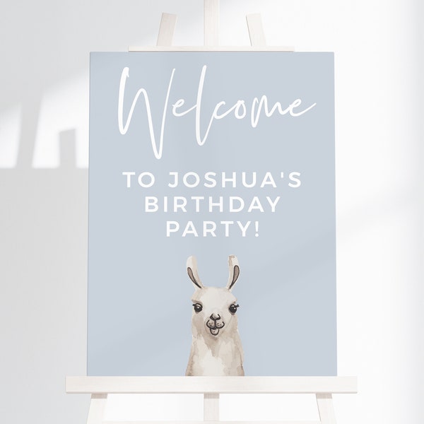 Llama Banner - Etsy