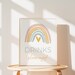 Rainbow Drinks Table Sign INSTANT DOWNLOAD Printable Table Party Sign ...