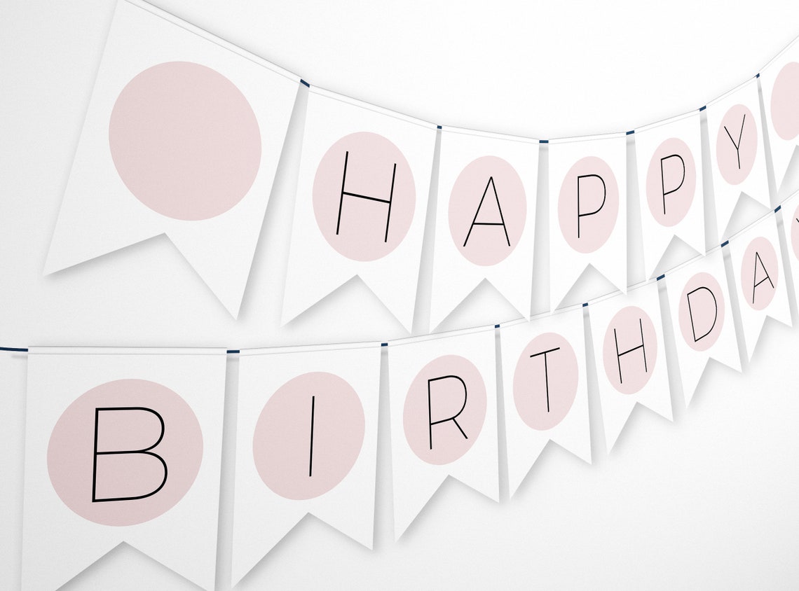 Editable Birthday Banner Template Printable 1st Birthday - Etsy Australia