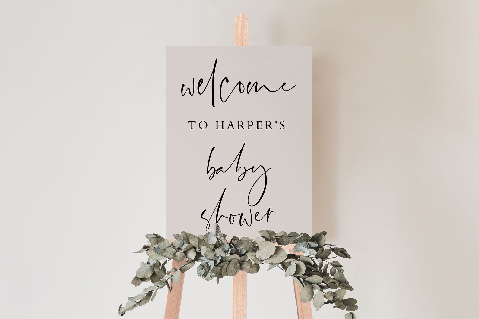Editable Baby Shower Welcome Sign Baby Shower Welcome Poster - Etsy