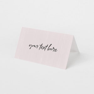 Editable Food Labels Blush Pink Food Label Place Card - Etsy Australia