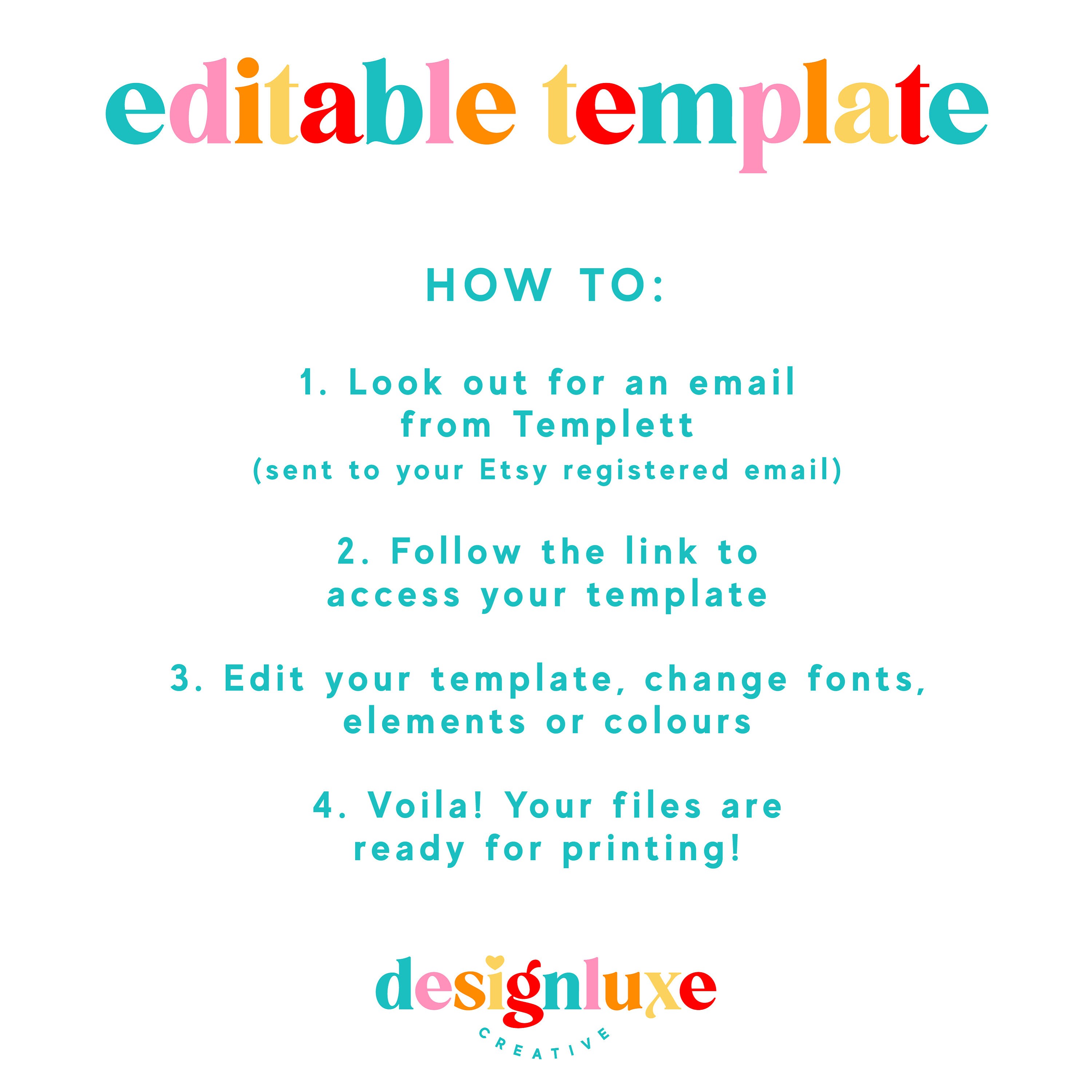 Editable Simple 15th Birthday Party Invitation Download | Etsy