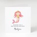 Editable Birthday Card Template, DIY Printable Cute Mermaid Pink Gold ...