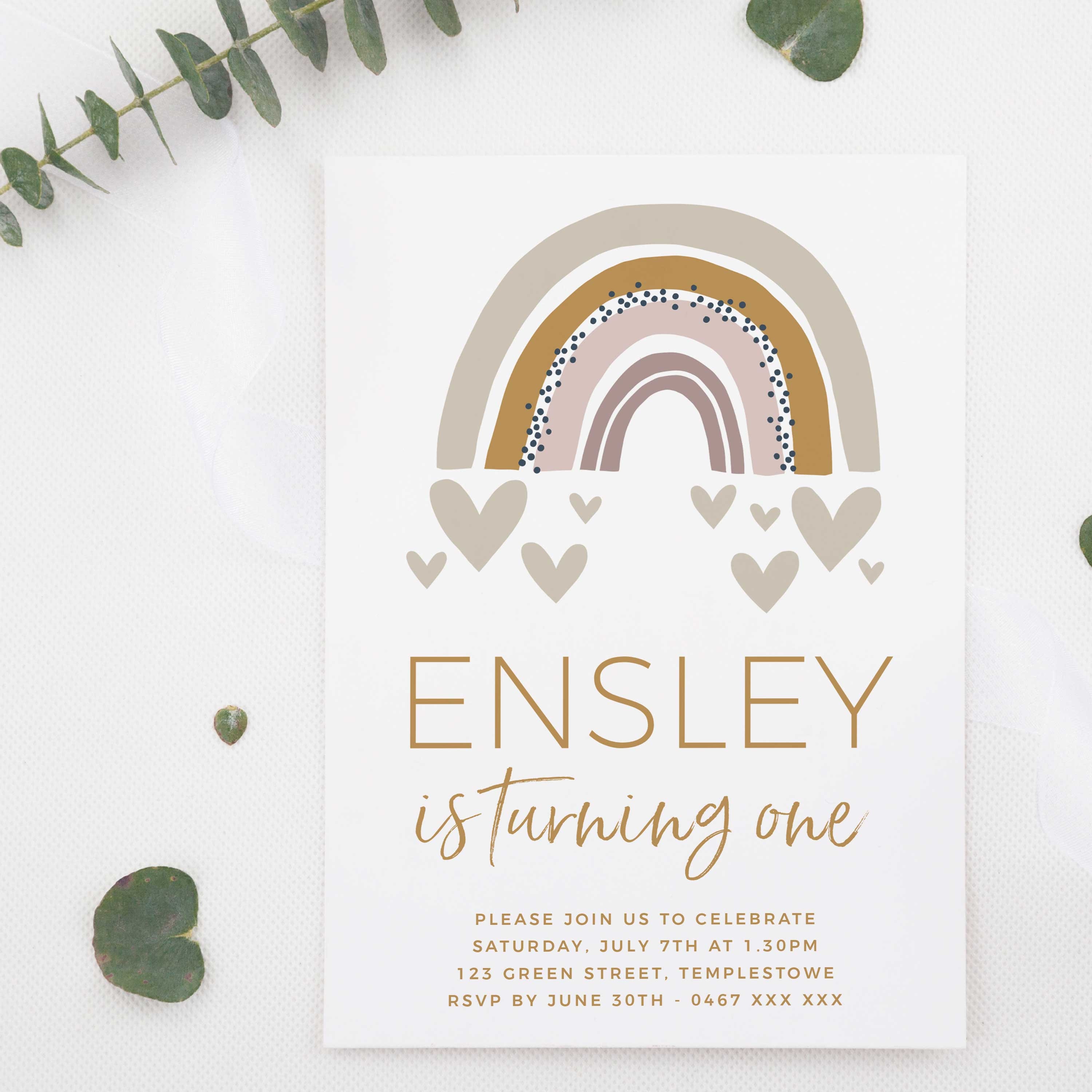 Paper & Party Supplies Twenty First Birthday Boho Rainbow 21st Birthday ...