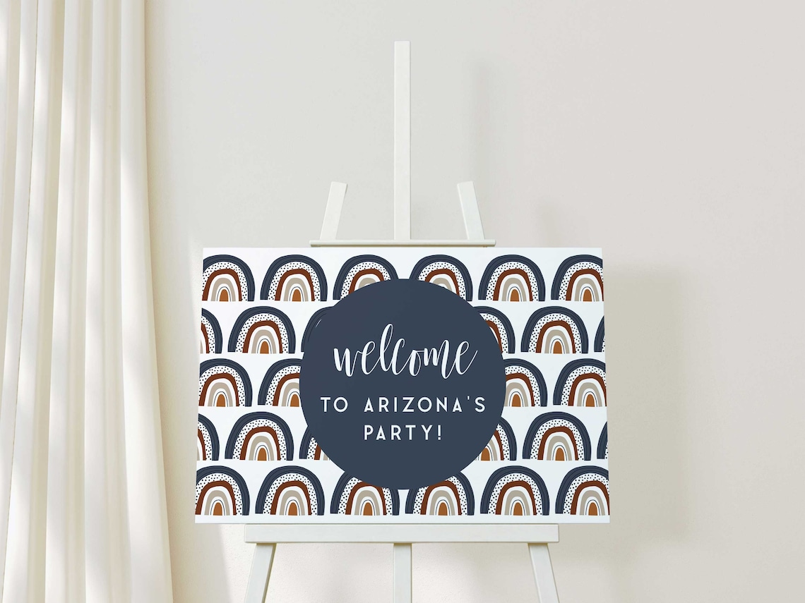 Editable Birthday Welcome Sign Birthday Welcome Poster | Etsy