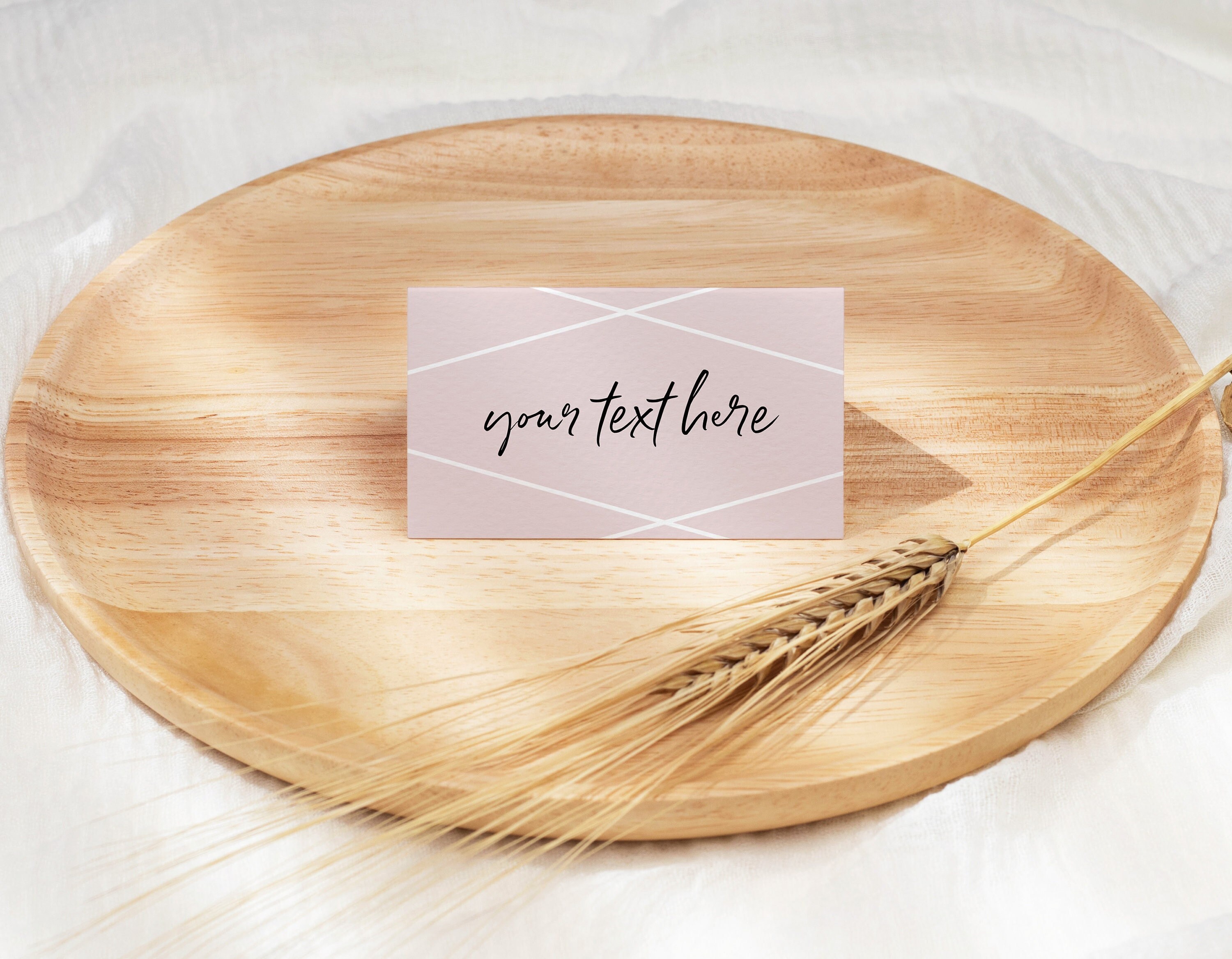 Editable Food Labels Pink Geometric Food Label Place Card - Etsy Australia