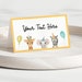 Jungle Safari Animals Place Card Editable Template, Tent Cards Food ...