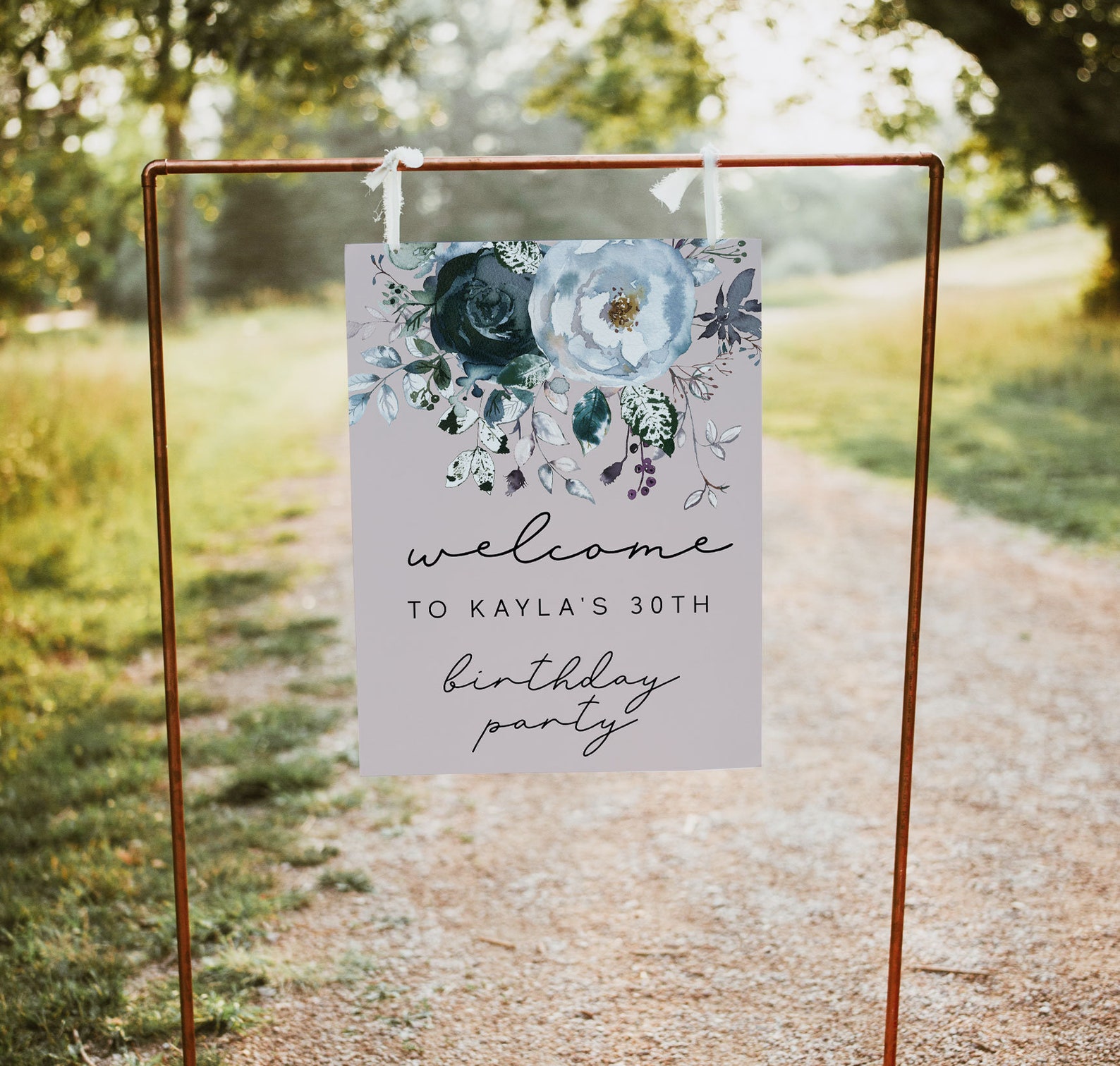 Editable Birthday Welcome Sign Birthday Welcome Poster - Etsy