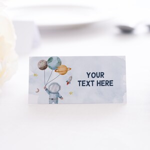 Editable Food Labels Outer Space Birthday Astronaut Galaxy Food Labels ...