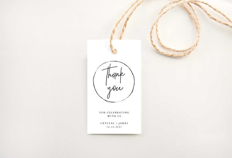 Thank You Tags Editable Template Instant Download Printable - Etsy