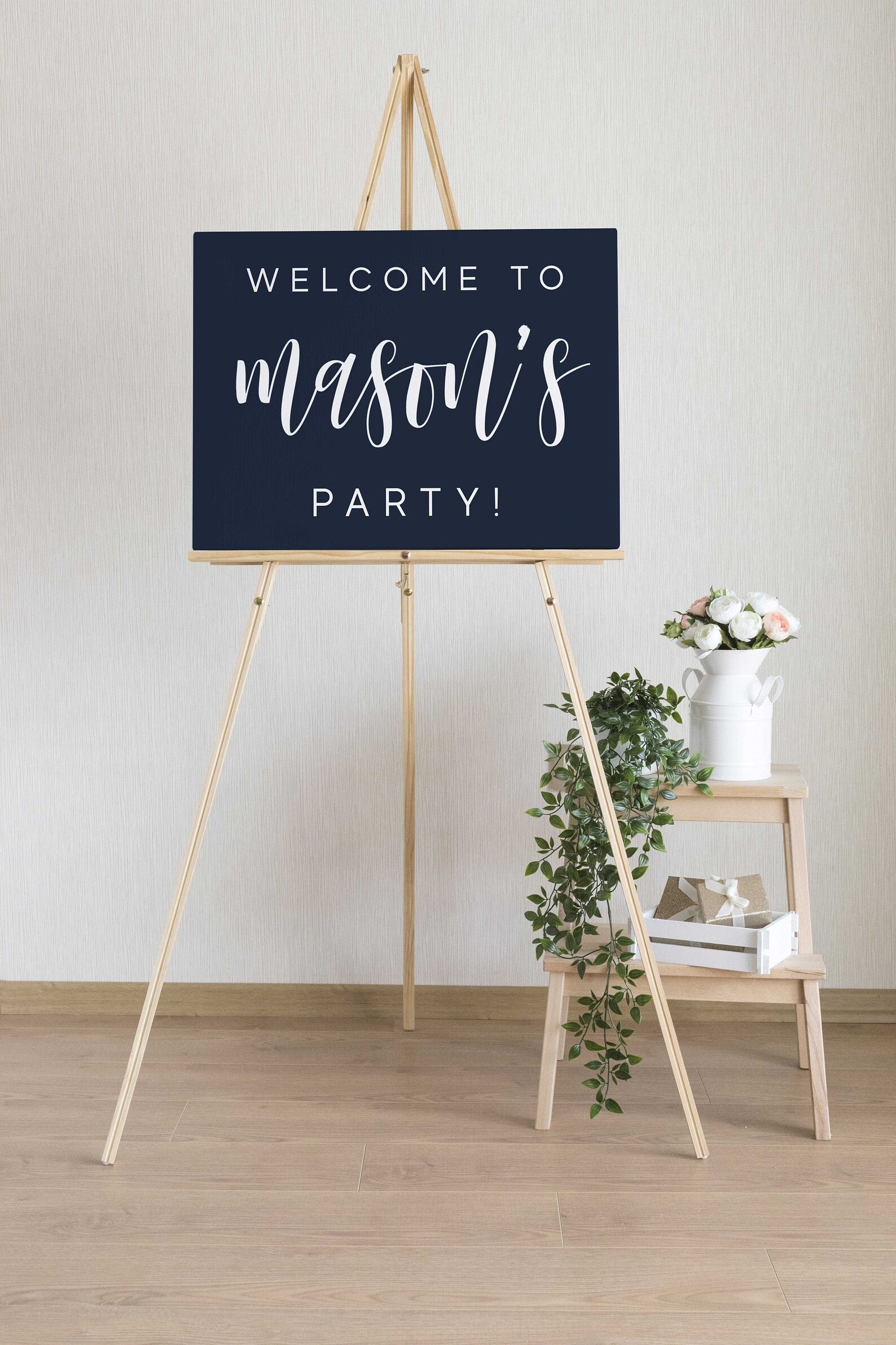Editable Birthday Welcome Sign Birthday Welcome Poster INSTANT - Etsy