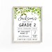 First Day Grade 2 Sign Printable First Day Sign Editable - Etsy