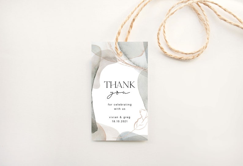 Thank You Tags Editable Template Instant Download Printable - Etsy