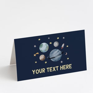 Editable Food Labels Outer Space Birthday Astronaut Galaxy Food Labels ...