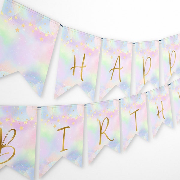 Galaxy Happy Birthday Sign - Etsy