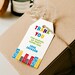 Thank You Tags, Boys Superhero Comic Book Editable Template Printable ...