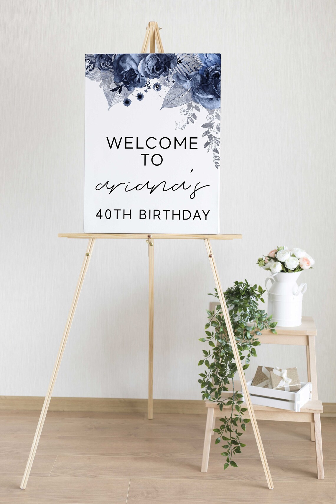 Editable Birthday Welcome Sign Birthday Poster INSTANT - Etsy
