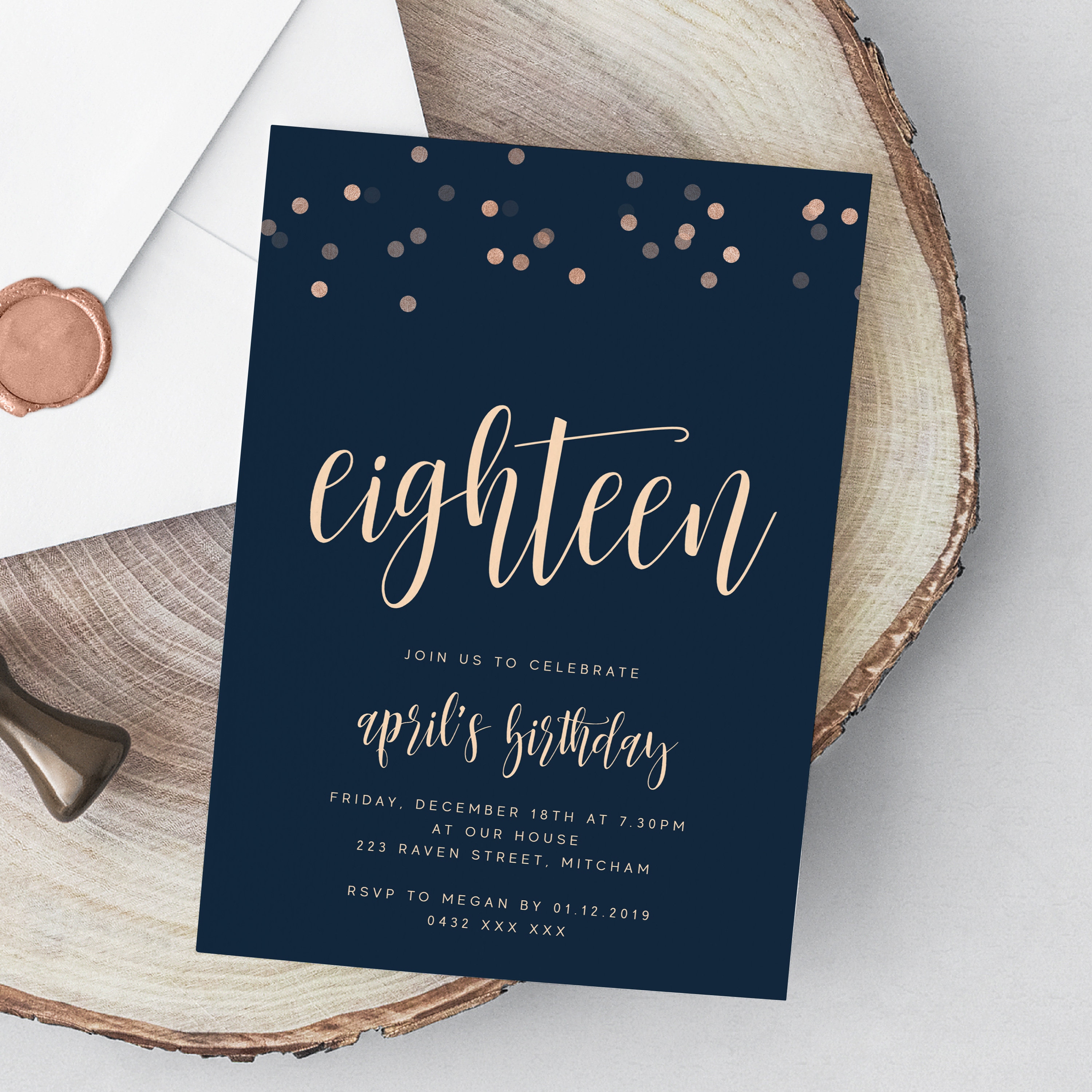 18th Birthday Invitations For Boys