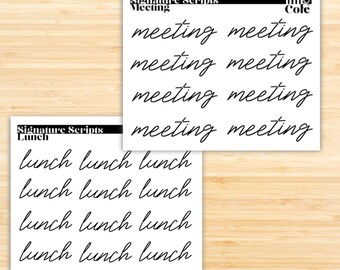 Tiny Zoom Planner Stickers Farmhouse Style Small Stickers Functional ...