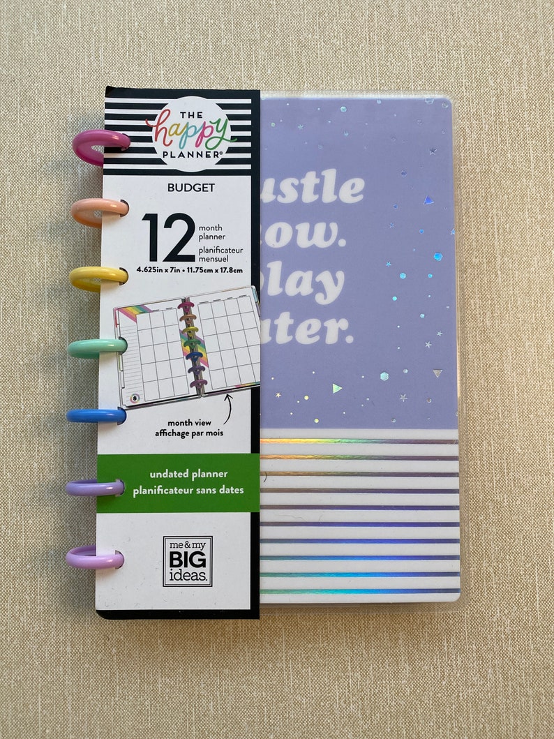 Mini Happy Planner UNDATED BUDGET Planner 12 Month Etsy Mini Happy Planner UNDATED BUDGET Planner 12 Month Etsy